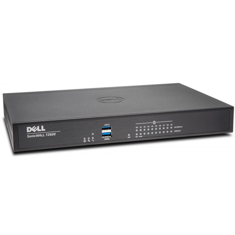 SonicWall TZ600 cortafuegos (hardware) 1500 Mbit/s