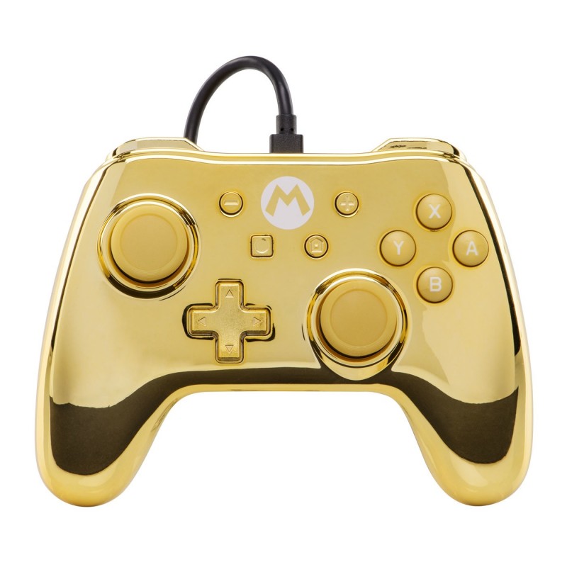 PowerA Mario Gamepad Nintendo Switch Analógico/Digital USB Oro