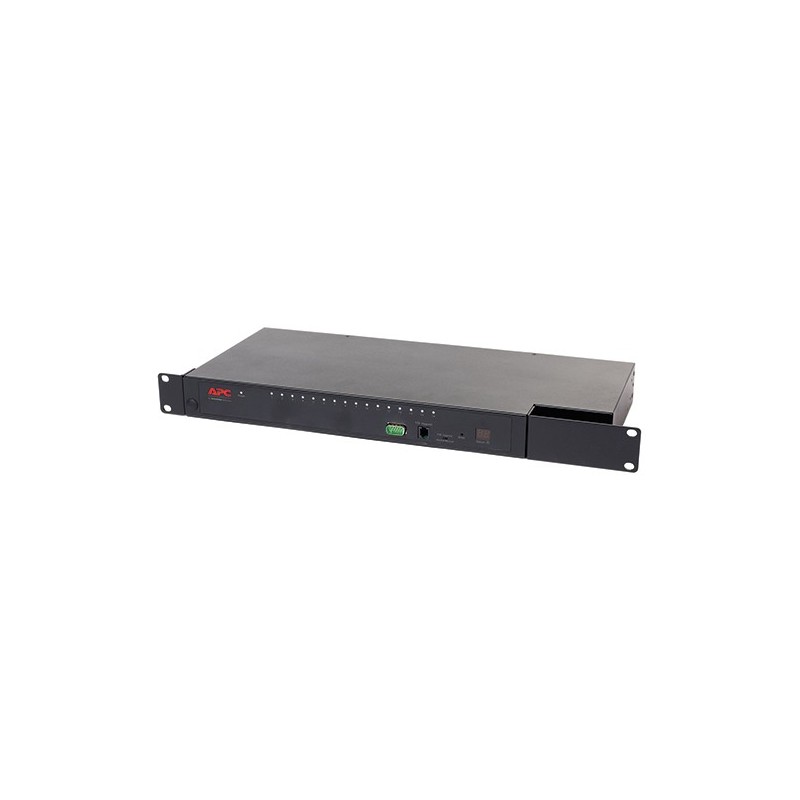 APC KVM0116A interruptor KVM Montaje en rack Negro
