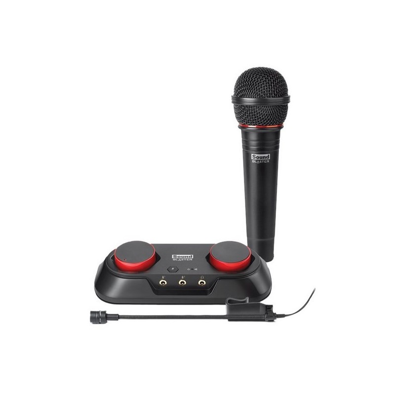 Creative Labs Sound Blaster R3 - Negro, Rojo