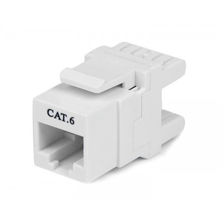 StarTech.com Jack Conector de Pared Módulo Keystone RJ45 Hembra Cat6 de ...