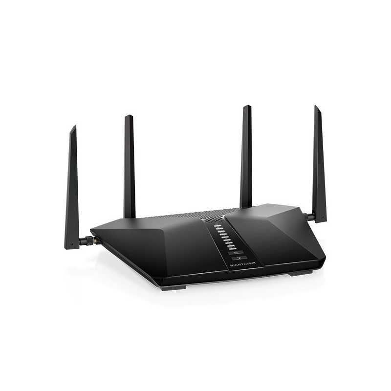 Netgear RAX43 - Doble banda (2,4 GHz / 5 GHz) - Gigabit Ethernet - Negro