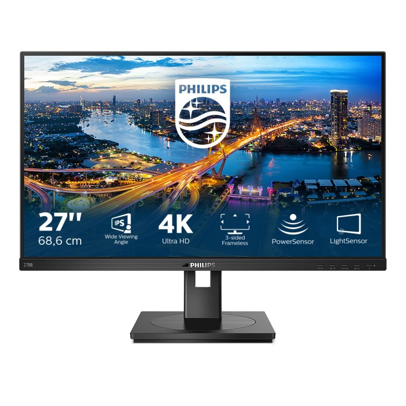 Philips B Line 278B1/00 - 27" 4K Ultra HD - LED - Negro - 60Hz