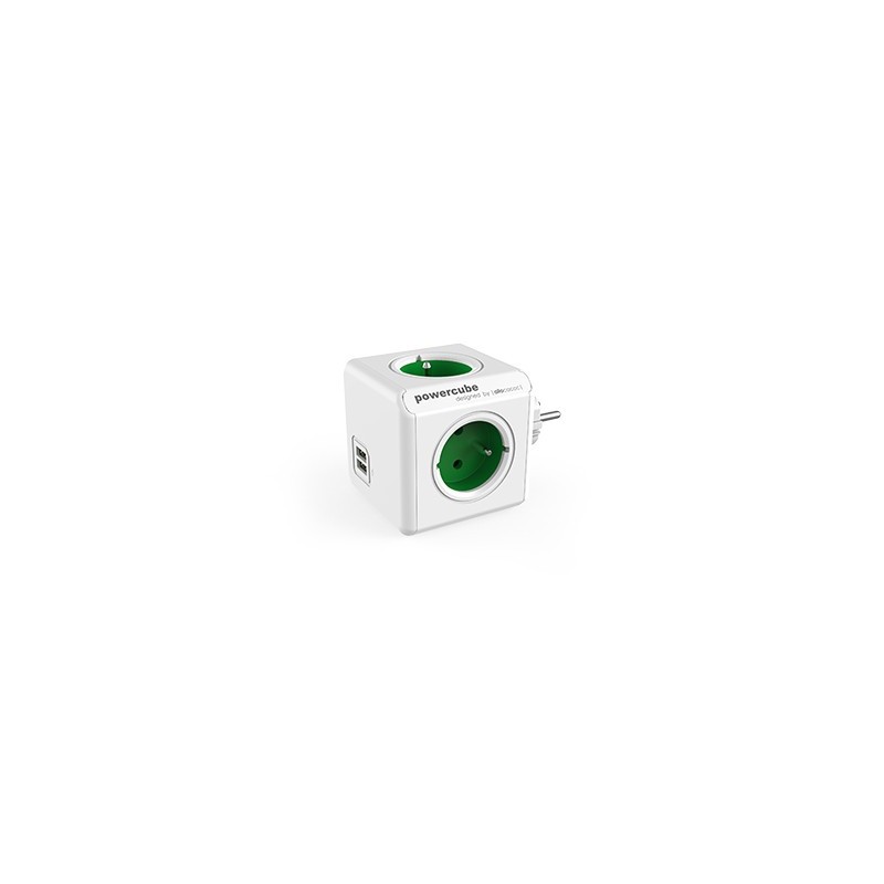 Allocacoc PowerCube Original USB Type E base múltiple 4 salidas AC ...