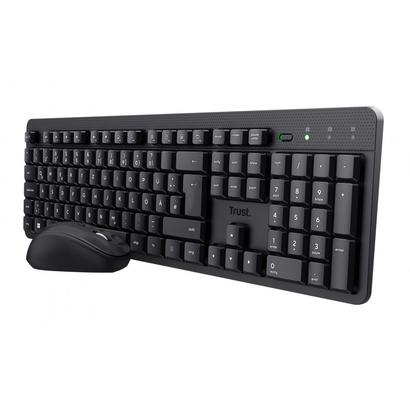 Trust TKM-360 teclado Ratón incluido Oficina RF inalámbrico QWERTY ...