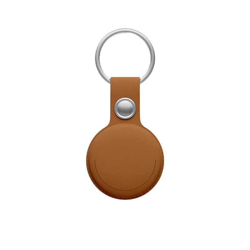 Leotec EasyTag Dual iOS Android Blanco con Llavero Marrón